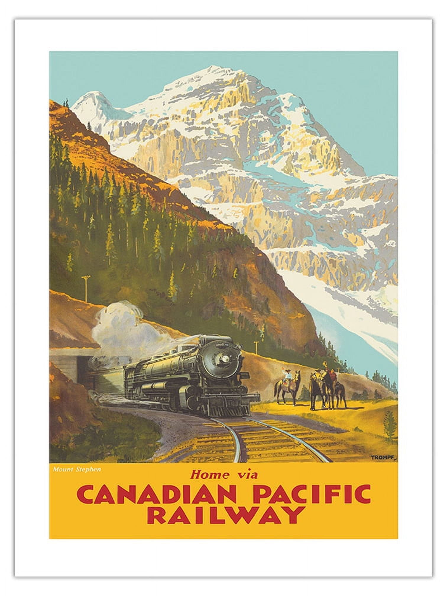 Mount Stephen British Columbia - Home via Canadian Pacific Railway ...