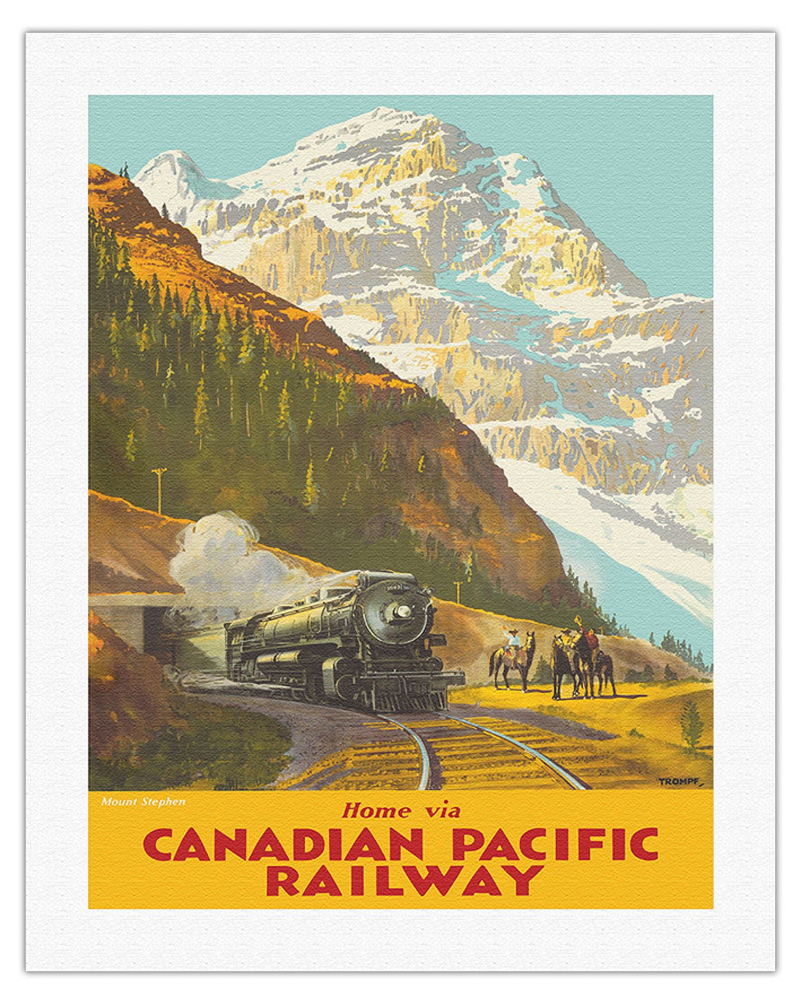 Mount Stephen British Columbia - Home via Canadian Pacific Railway ...