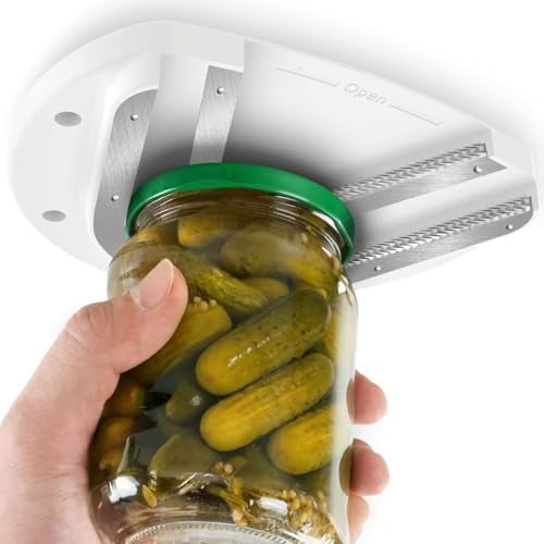 Mount-on Cabinet Jar Opener for Weak Hands,Seniors with Arthritis ...
