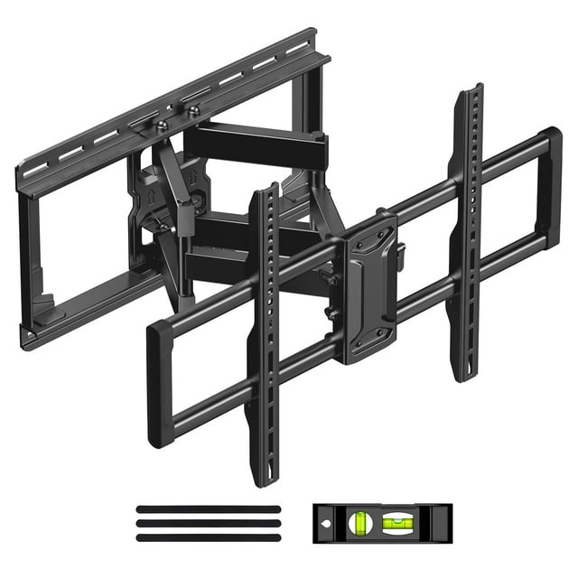 Free Shipping! MountFTV Full Motion TV Wall Mount Bracket for 42-90 ...