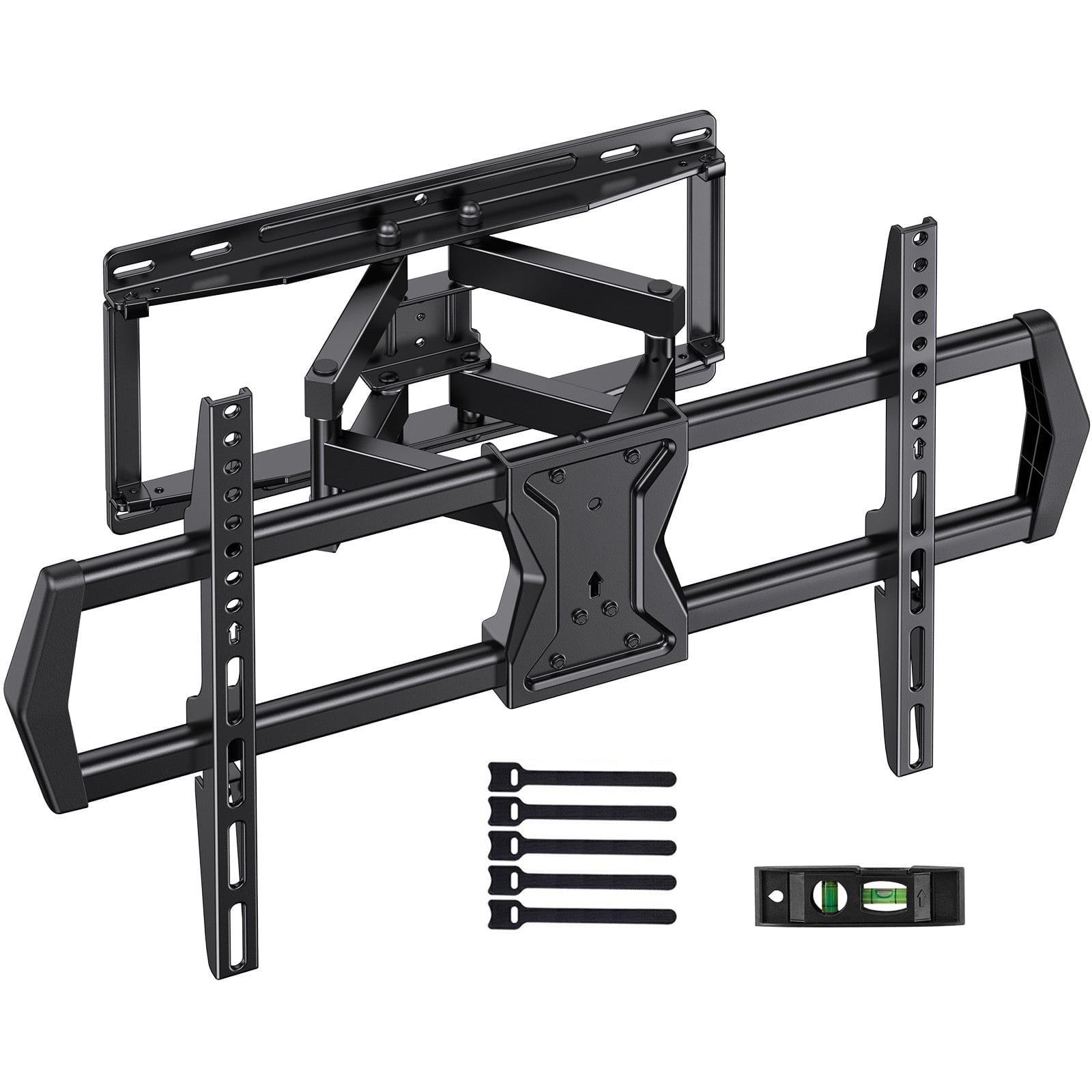 MountFTV Full Motion TV Wall Mount Bracket with Articulating Arm, Fits for 37-75 inch Flat ...