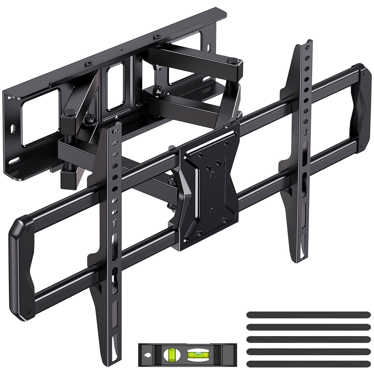 MountFTV Full Motion TV Wall Mount Bracket for 37-82 inch TVs, Max ...