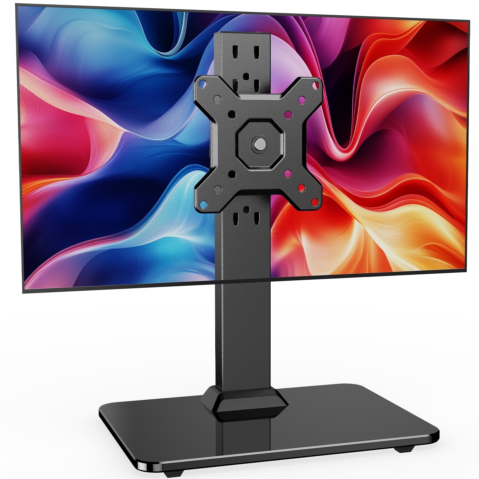 MountFTV Monitor Stand for 13-34 inch Screen, 5 Height Adjustable ...