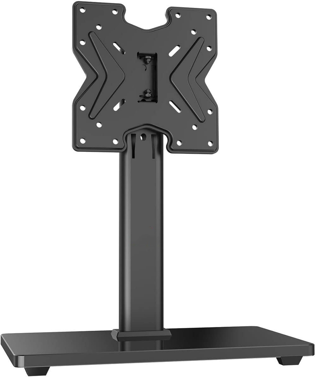 FITUEYES Universal TV Stand with Mount, Holder Pole, Bracket Base for ...