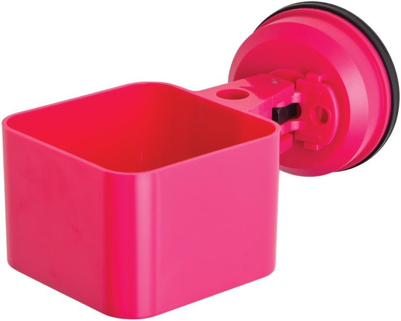 Mountable Catchall Suction Cup Holder for Keys Office Supplies Plant Organizer, Rose Bloom ...