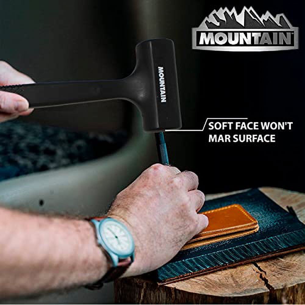 Mountain 4 Piece Hammer Set; Dead Blow Hammers, Piston Hammers, Shock ...