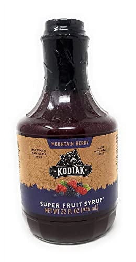 Kodiak Syrup, Mountain Berry Flavor, 100% Pure, 32 Fl Oz - Walmart.com