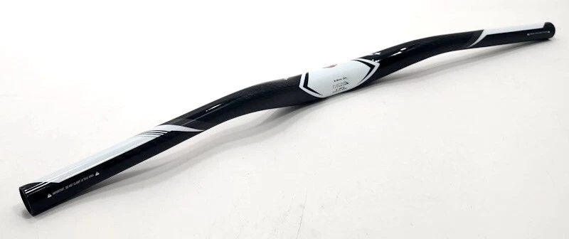Mountain Bike 3k Carbon Fiber Riser Handlebar 31.8 x 635mm, 20mm Rise, 140 Grams - Walmart.com