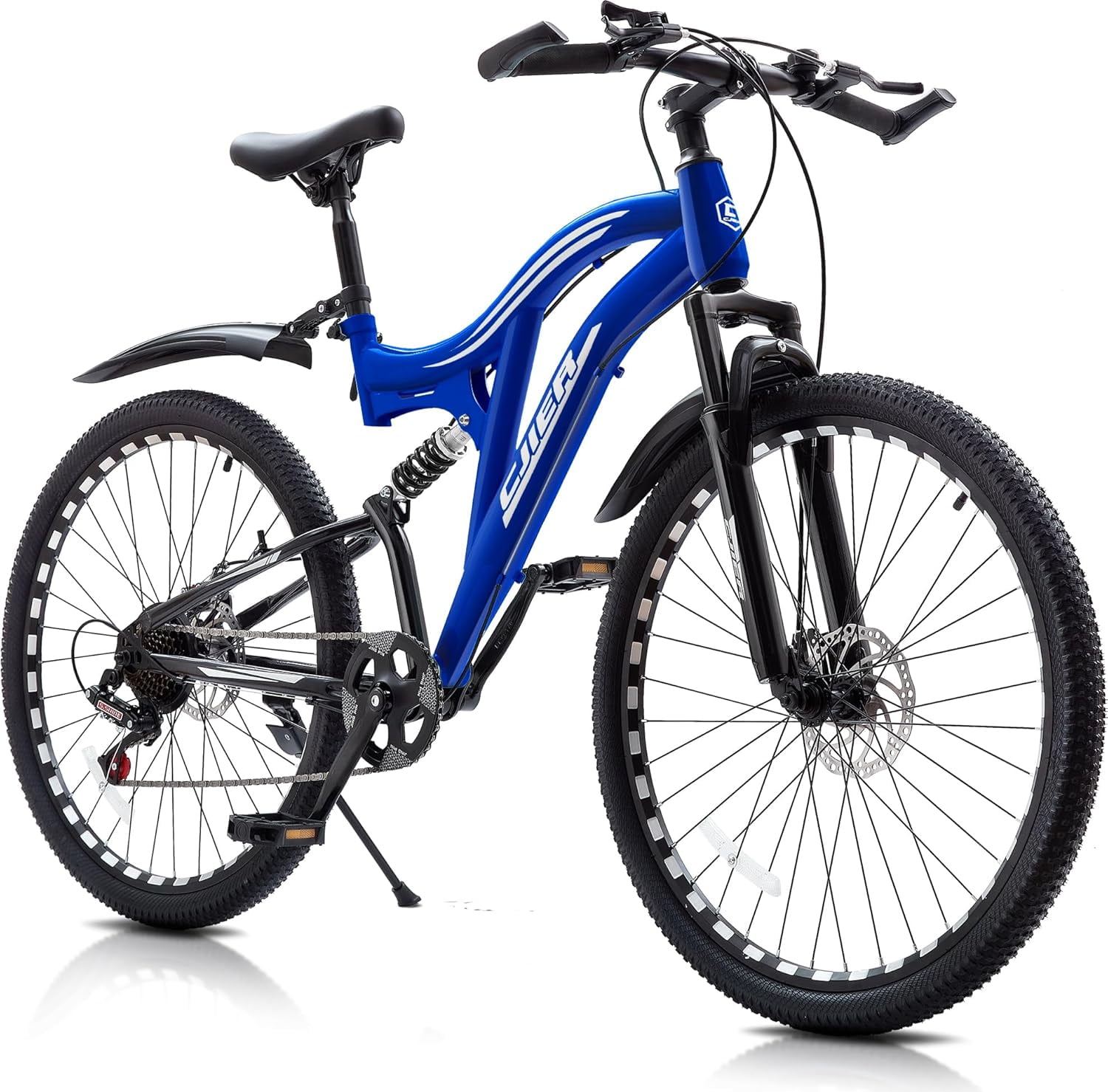 Mountain Bike for Adults, Akaber 26 Inch Full Dual Suspension MTB ...