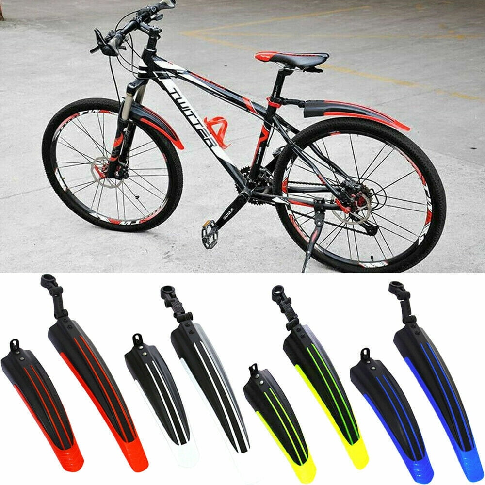 Mountain Bike Bicycle Tire Front&Rear Mud Cycling Guards Mudguard ...