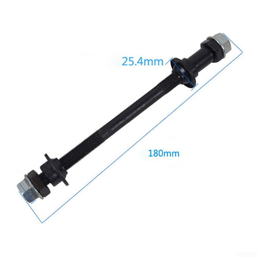Mountain Bike Bicycle Wheel Hub Axle Front Rear Solid Spindle Shift ...