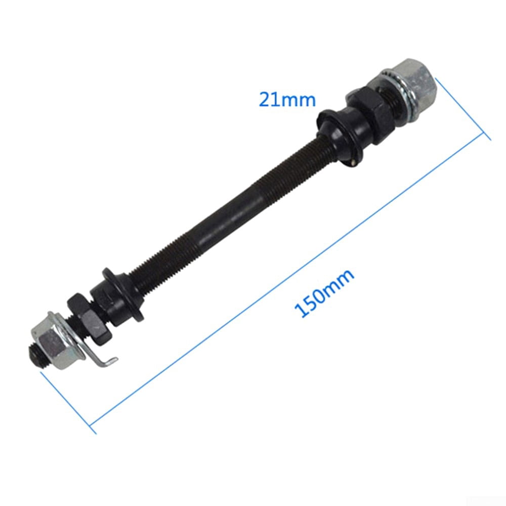 Mountain Bike Bicycle Wheel Hub Axle Front Rear Solid Spindle Shift ...