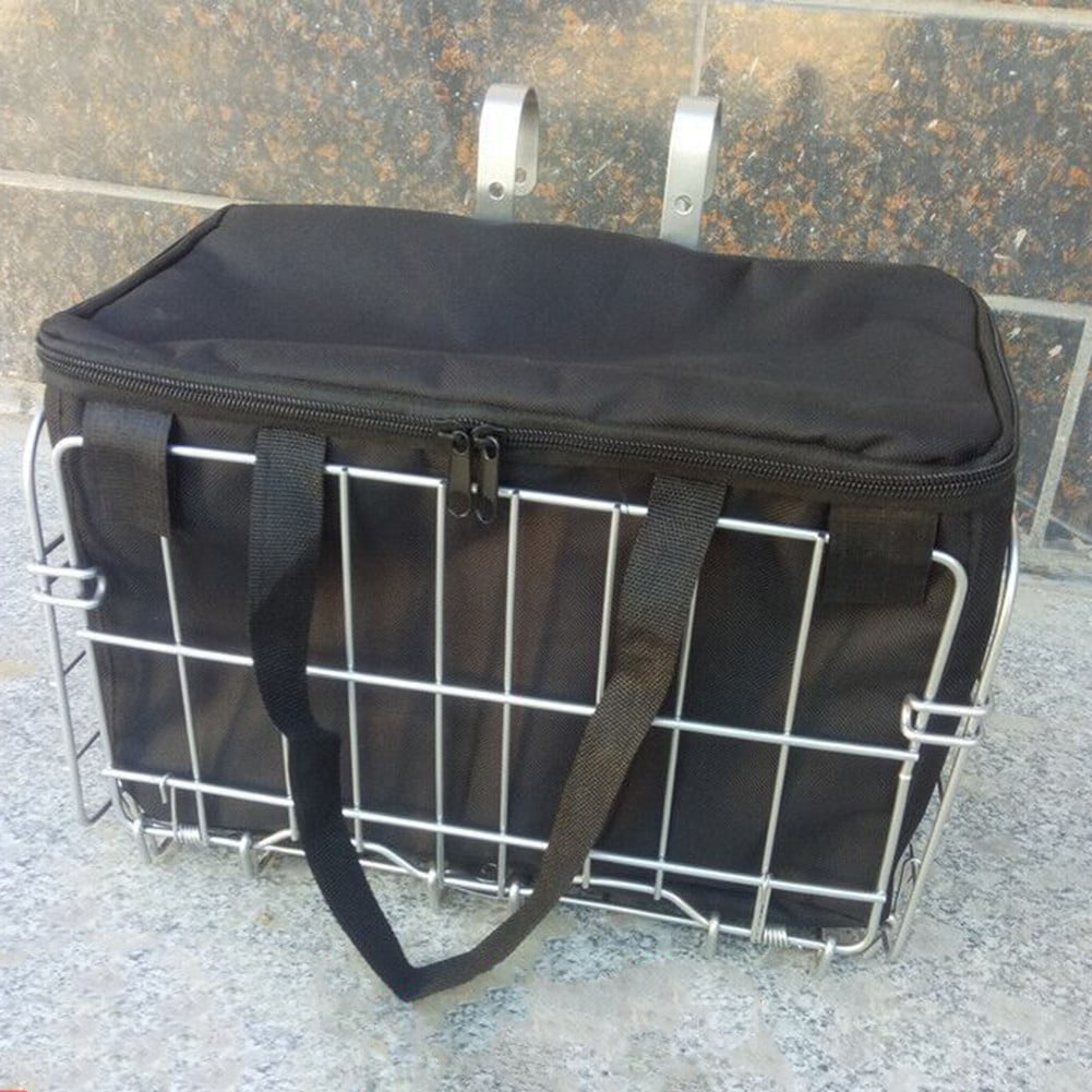 Mountain Bike Folding Hanging Basket Bicycle Basket Basket Front And ...