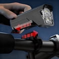 Mountain Bike Front Light with Digital Display and Light Sensor USB ...