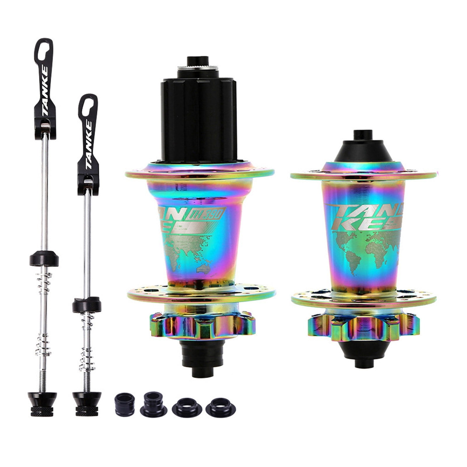 Mountain Bike Front and Rear Hub Set 36 Holes Quick Release - Walmart.com