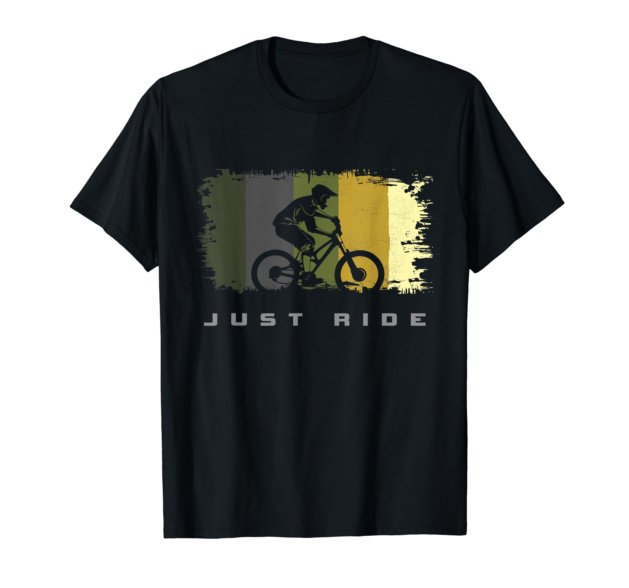 Mountain Bike Graphic T-Shirt Men Women Unisex Cycling Lover Tee Outdoor Adventure Gift ...