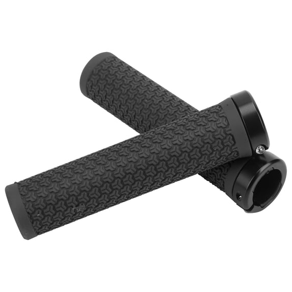 Mountain Bike Grips: Shock Absorbing Rubber Handlebar Cover, Secure ...