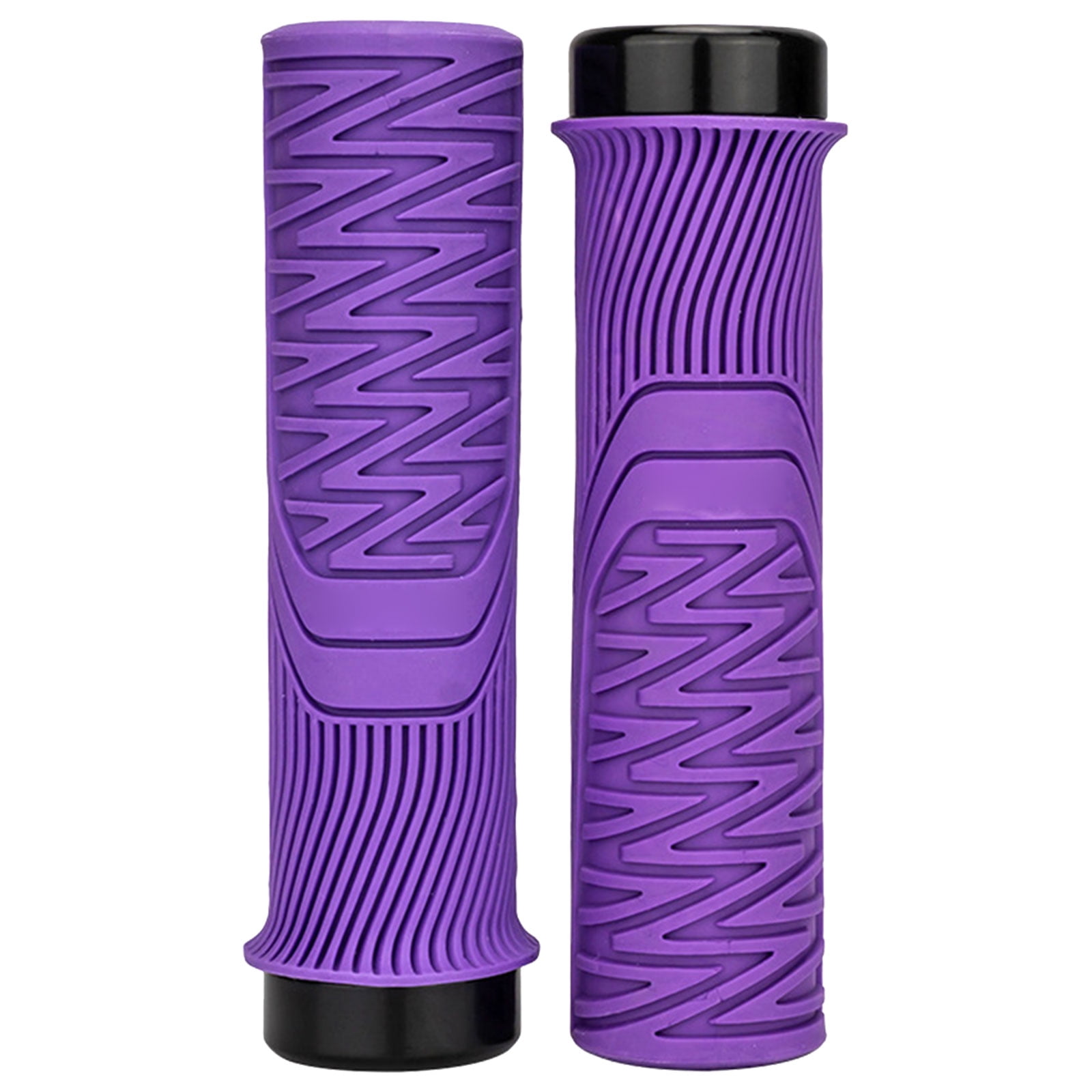Mountain Bike Handlebar Grips with Aluminium Locks Single Locks on ...