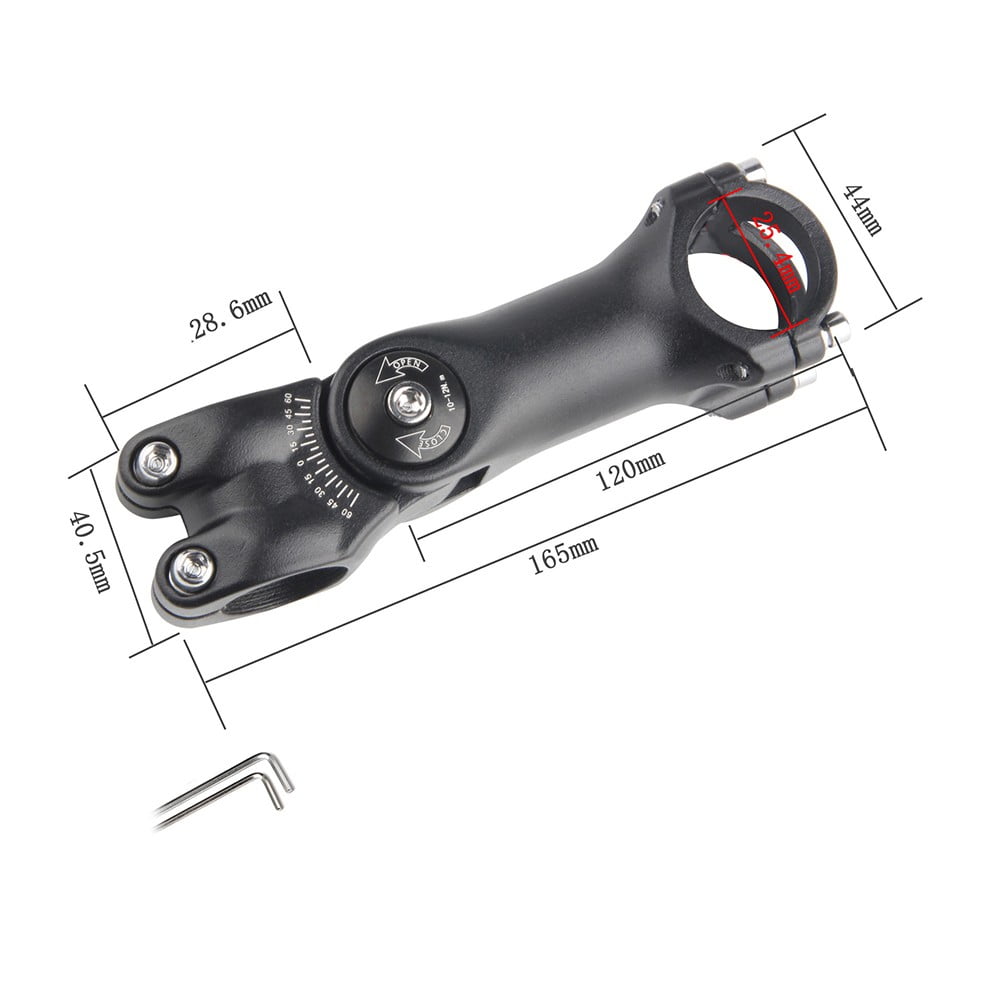 Mountain Bike Handlebar Riser Adjustable Road Bicycle Stem Extender ...