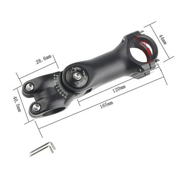Upanbike Bike Stem Bicycle Adjustable Stem Riser Adaptor 31.8mm ...
