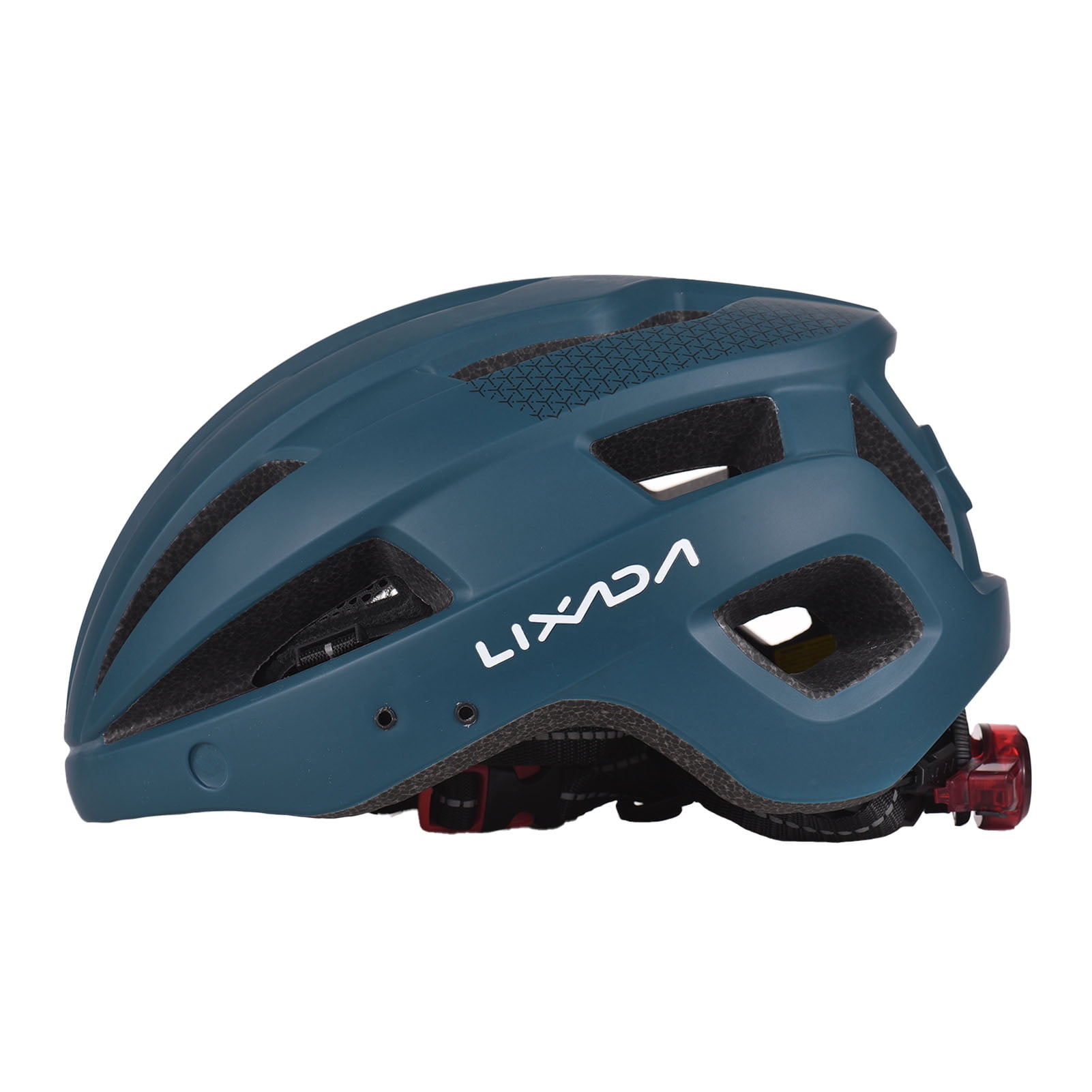 Mountain Bike Helmet With Windshield And Sun Visor Rechargeable Tail ...
