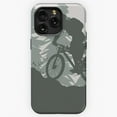 Mountain Bike Illustration Adventure Art iPhone Case 17 11 12 13 14 15 16 Pro Max - Walmart.com