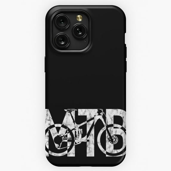 Mountain Bike MTB Cycling Gift Idea Art iPhone Case 17 to 11 Pro Max - Walmart.com