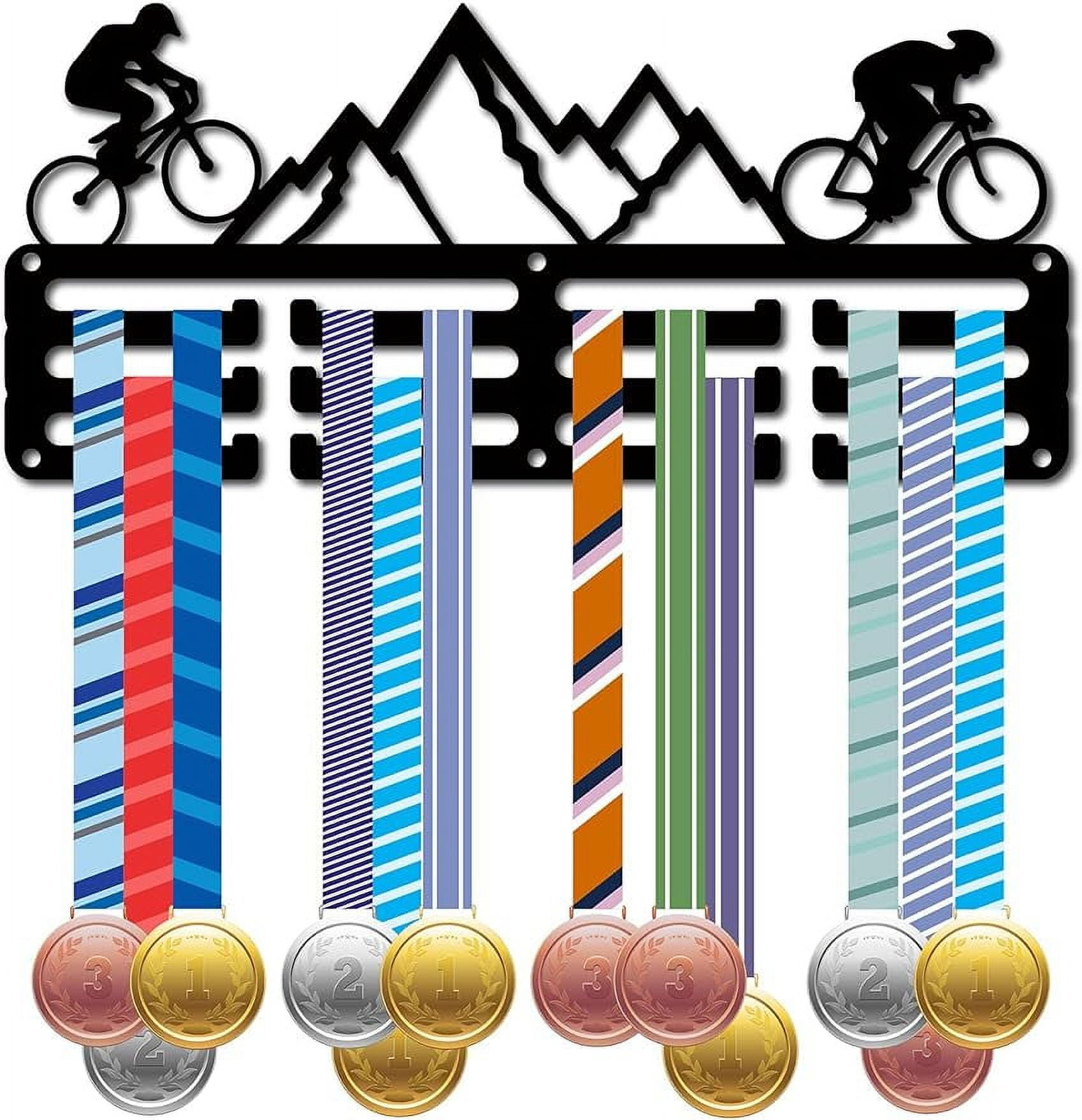 Mountain Bike Medal Holder Medal Hanger Display Rack Sports Metal ...