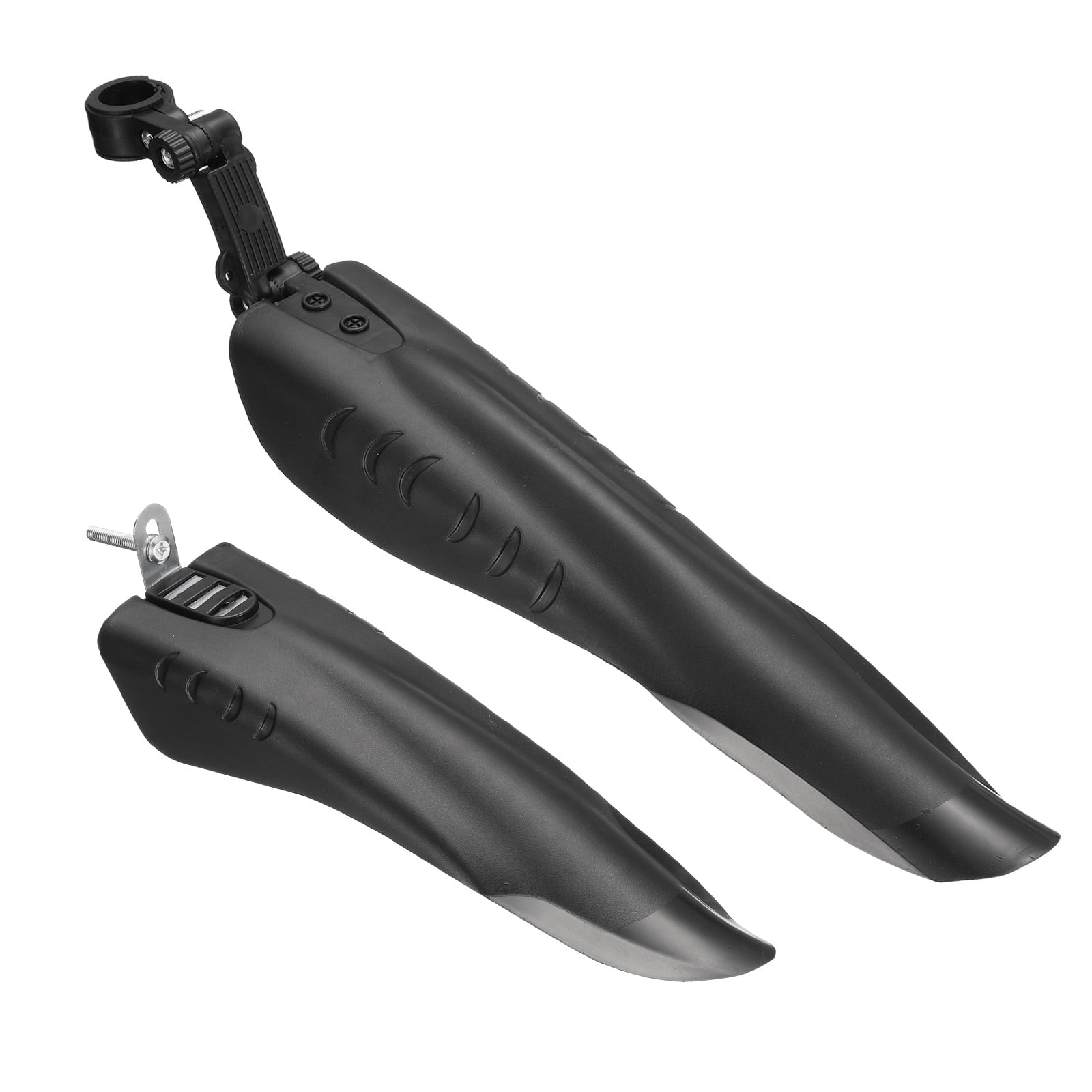 Mountain Bike Mudguards Set Adjustable Front & Rear Mudguards 2 Parts-Universal Full Cover Style ...