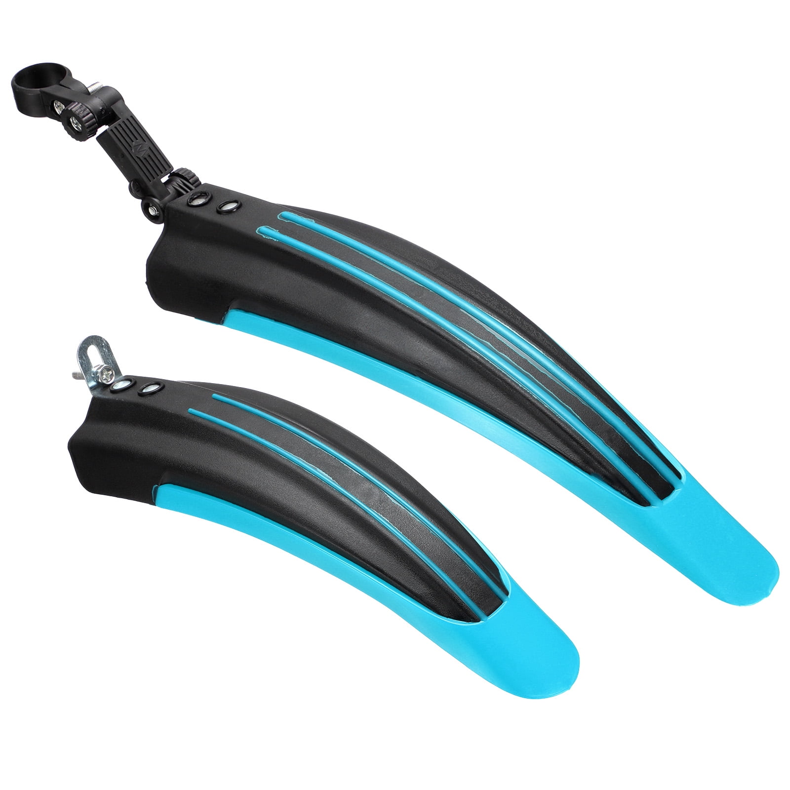 Mountain Bike Mudguards Set Adjustable Front & Rear Mudguards 2 Parts-Universal Full Cover for ...