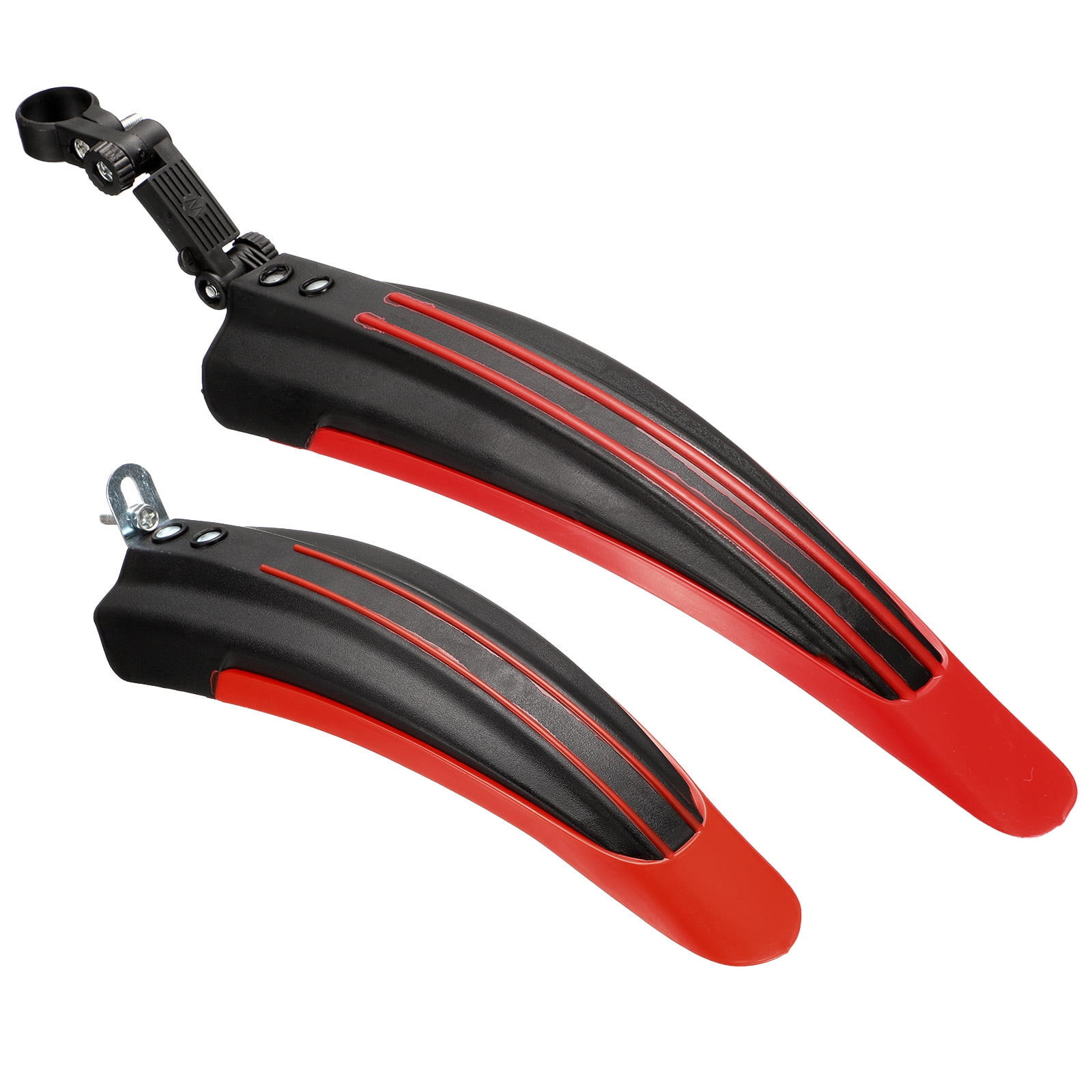 Mountain Bike Mudguards Set Adjustable Front & Rear Mudguards 2 Parts ...