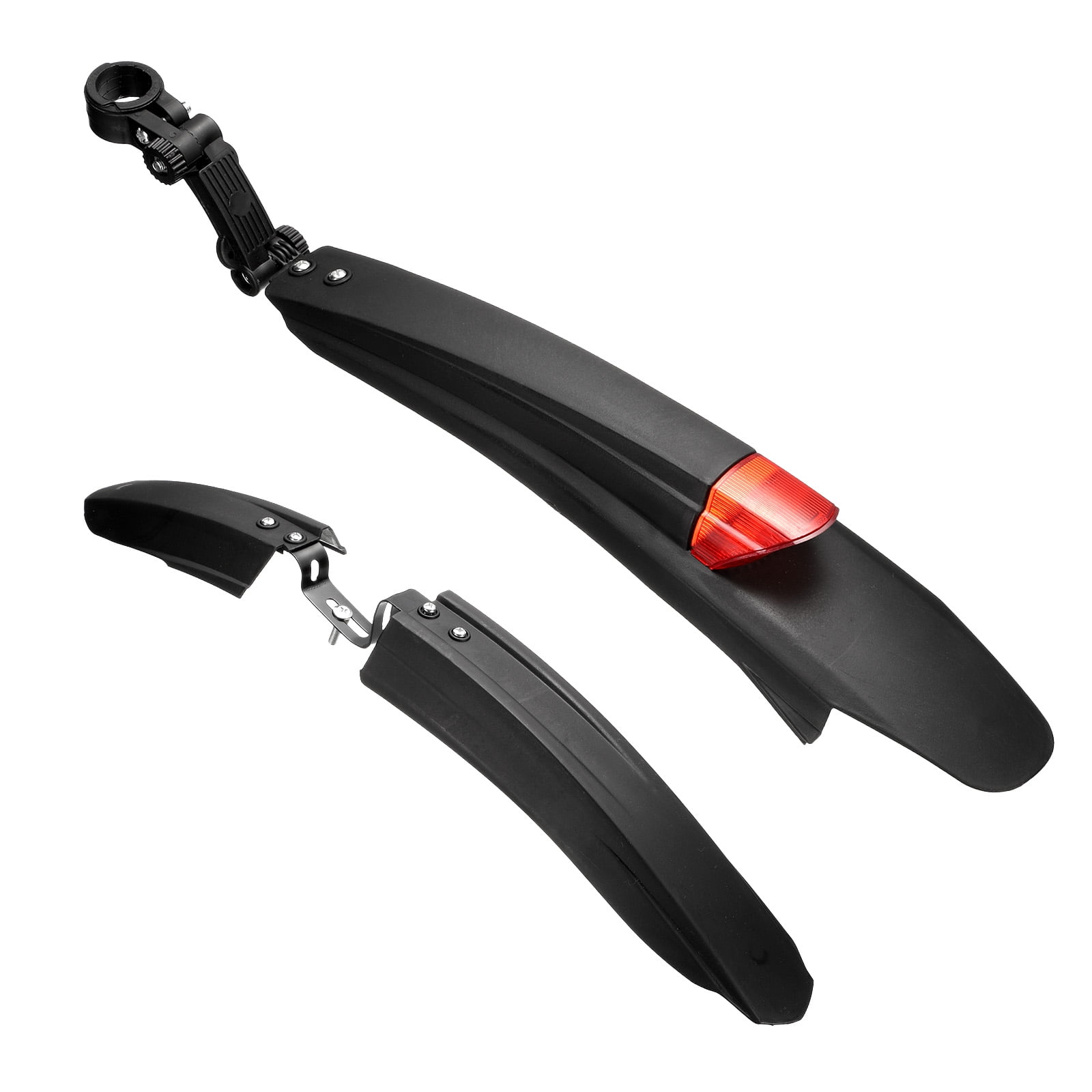 Mountain Bike Mudguards Set Adjustable Front & Rear Mudguards 2 Parts ...