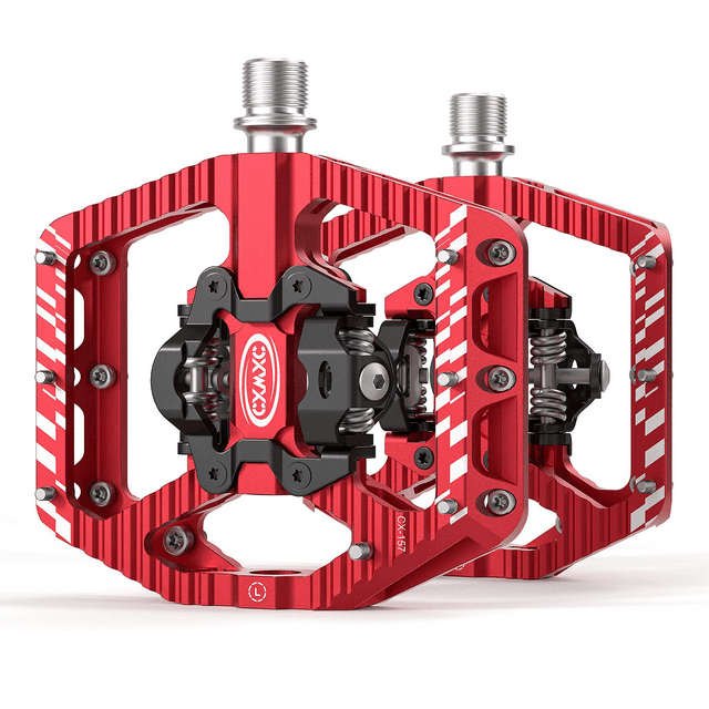 Free Shipping! Mountain Bike Pedals Dual-Sided Clip-in Pedal SPD ...