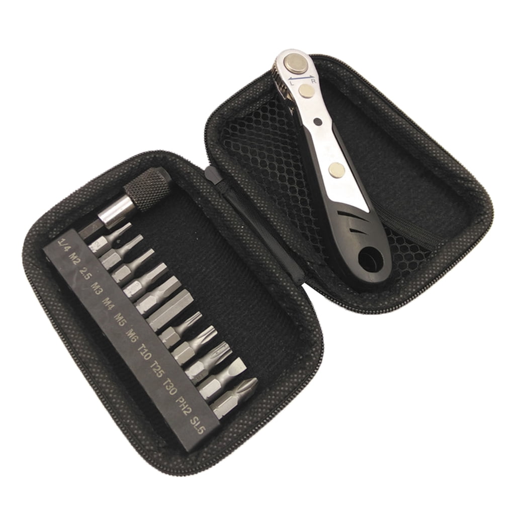 Mountain Bike Ratchet Wrench Set Allen for Repair Socket Spanner Wre ...