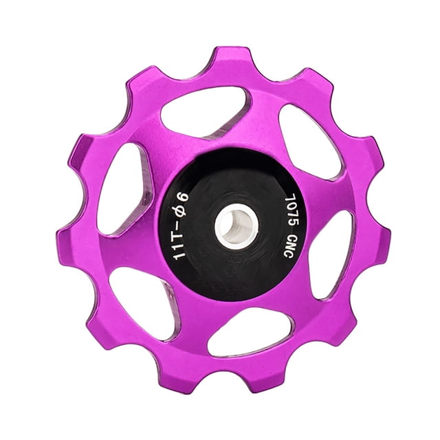 Mountain Bike Road Car Rear Dial Guide Wheel 11T Guide Wheel Aluminum ...