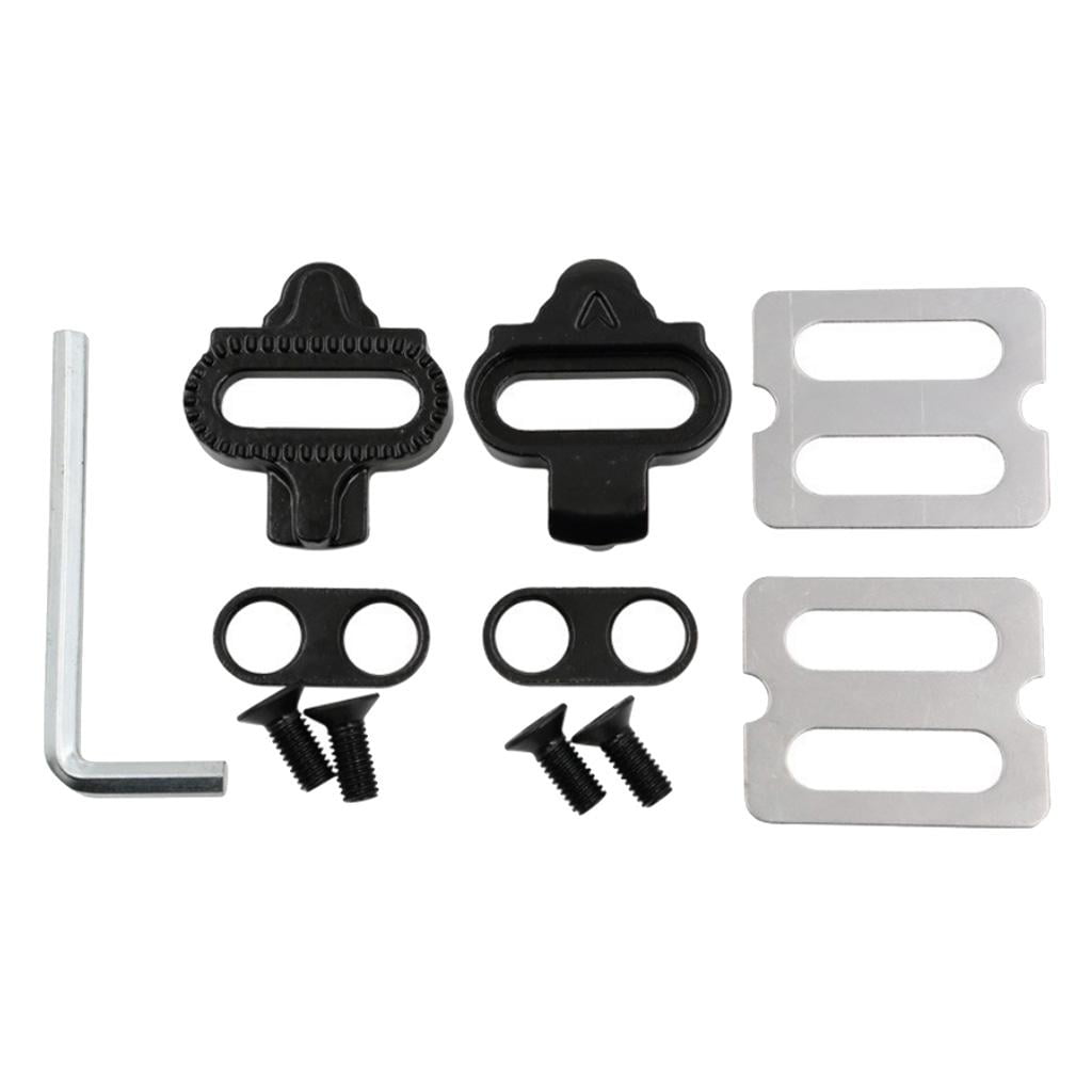 Mountain Bike SPD Pedal Cleats Set Pedals Clips Lock Hardware - Walmart.com