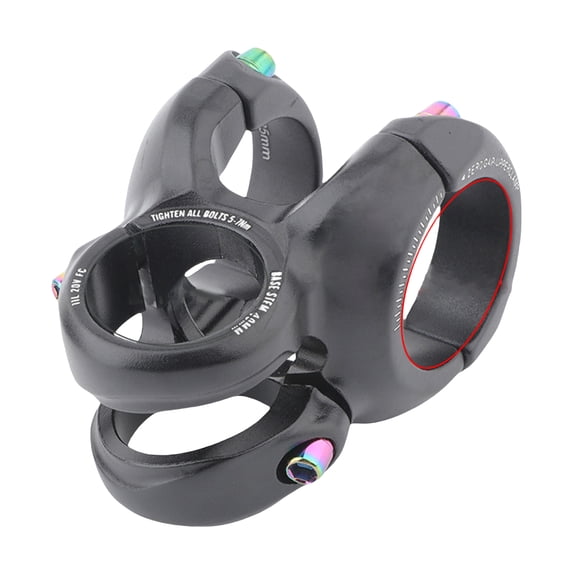 Mountain Bike Stem Aluminum Alloy Short Handlebar Stem for Mountain ...