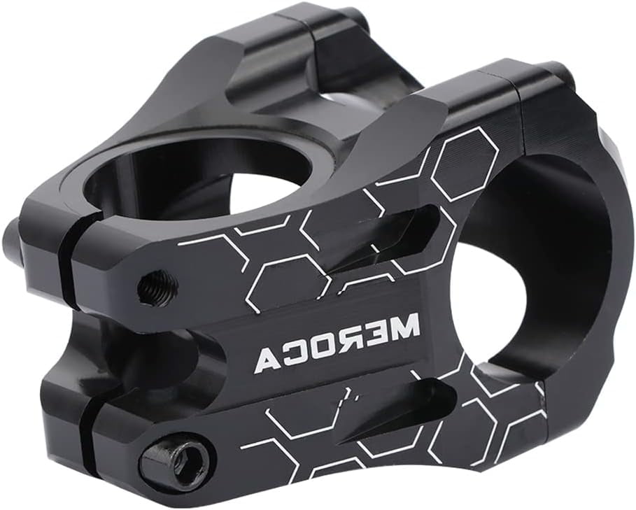 Mountain Bike Ultra-Light Short Stem 31.8x45MM Bicycle Handlebar Riser ...