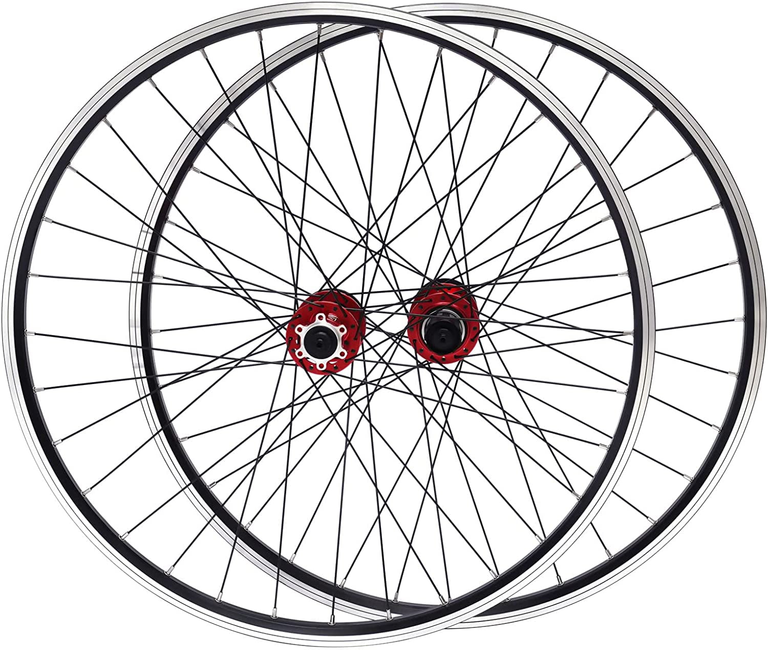 Mountain Bike Wheelset 27.5Inch, Aluminum Alloy Rim Disc Brake MTB ...