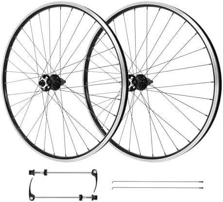 Mountain Bike Wheelset, 29 Inch Aluminum Alloy Rim Brake MTB Wheelset ...