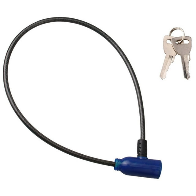 Mountain Bike Wire Rope Metal Lock Anti-Theft Wire Lock - Walmart.com