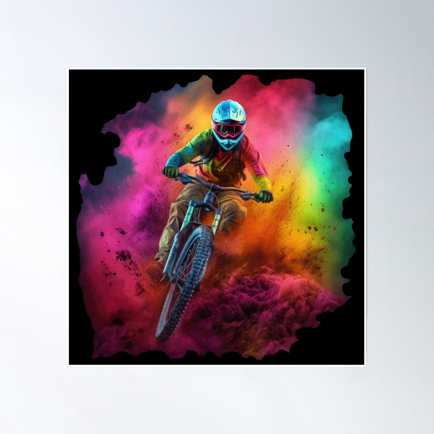 Mountain Biker, Mountain Biking, Mountain Bikes In The Middle Of The ...