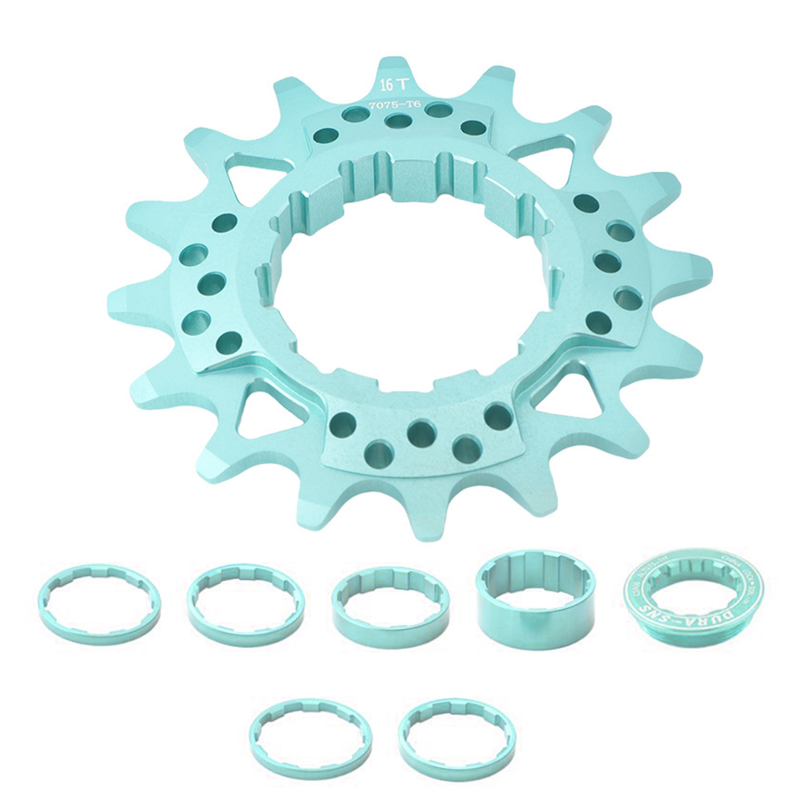 Mountain Bikes Single Speed Conversion with Spacer and Locking Rings ...