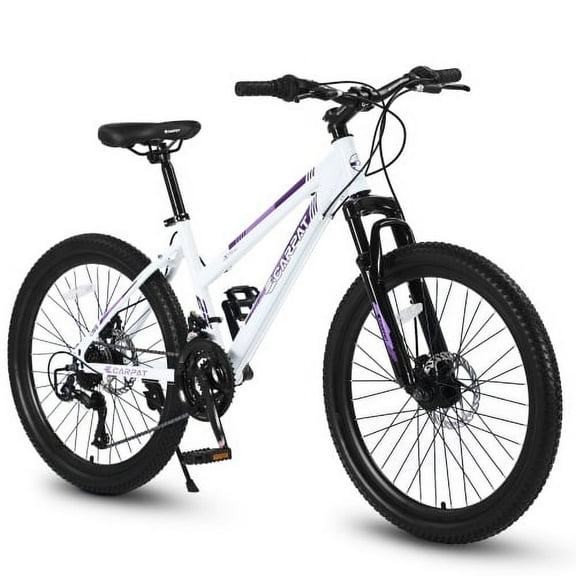 26 inch Mountain Bike for Teenagers Girls Women, Shimano 21 Speeds Gear MTB with Dual Disc ...