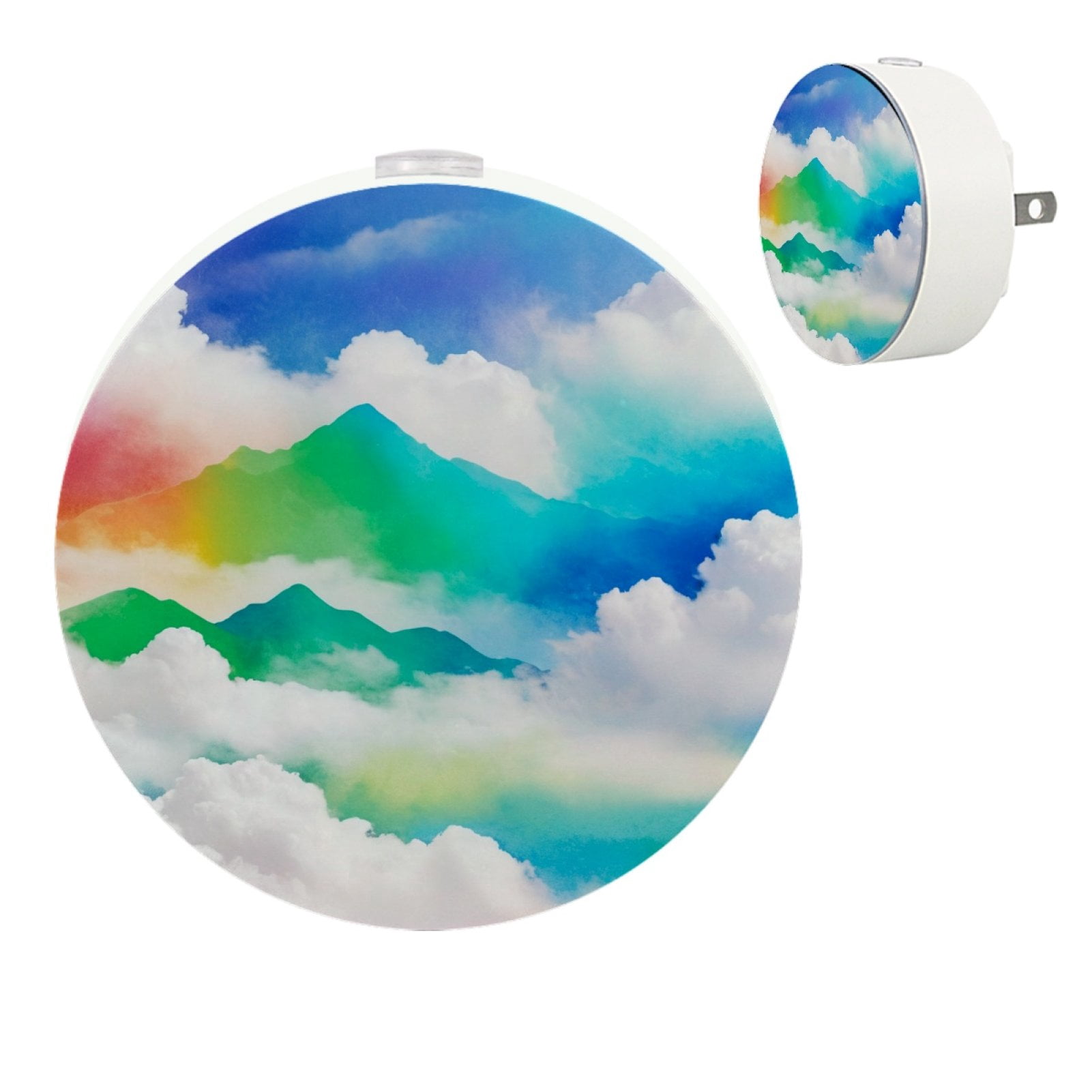 Mountain Cloud Automatic night lights plug into wall Dusk to Dawn ...