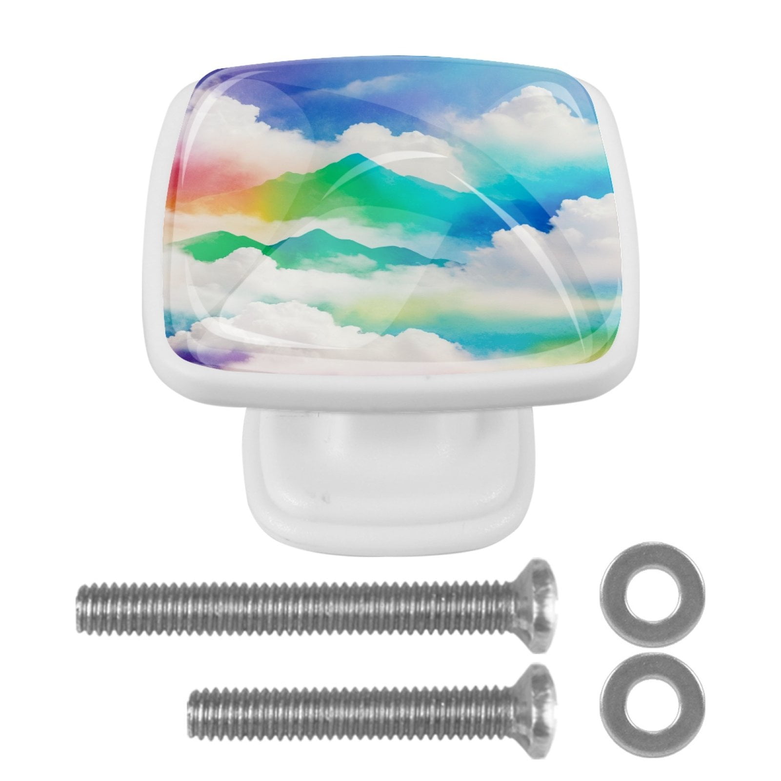 Mountain Cloud Cabinets Door and Drawers Knobs Pulls,Furniture Handles ...