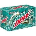 Mountain Dew Baja Blast, 12 Fluid Ounce Pack of 36, Tropical Lime ...