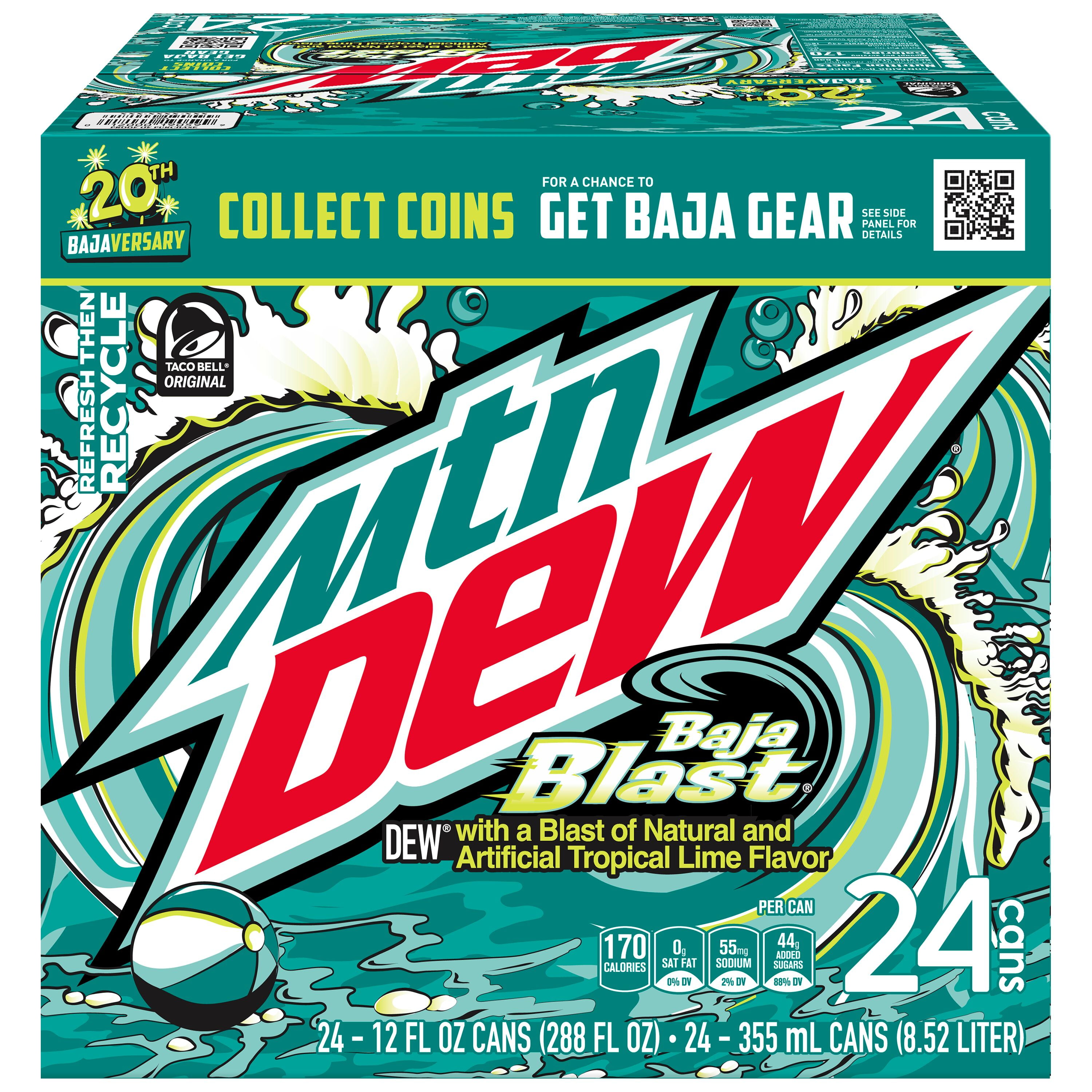 Mountain Dew Baja Blast in Mountain Dew - Walmart.com