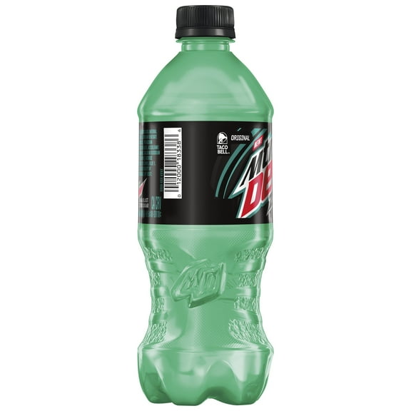 Mountain Dew Zero Sugar Baja Blast Citrus Soda, 20 fl oz Bottle ...
