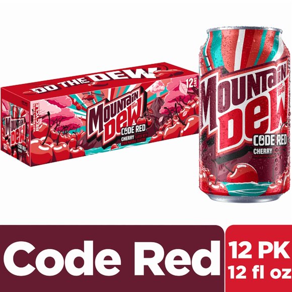Mountain Dew Code Red in Mountain Dew - Walmart.com